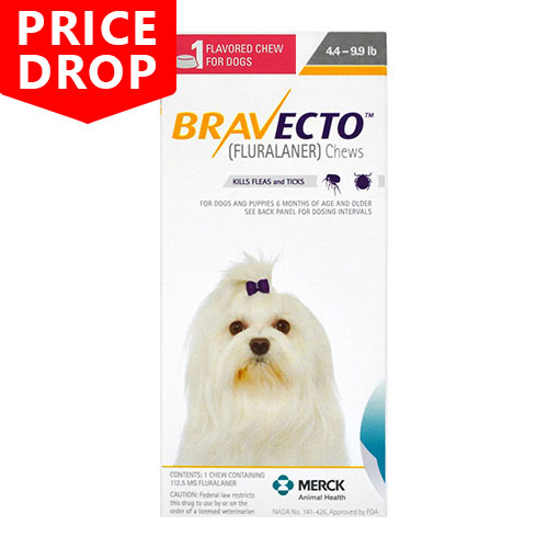 Bravecto for Dogs: Buy Bravecto Flea Chews for Dogs Online at Cheap Price